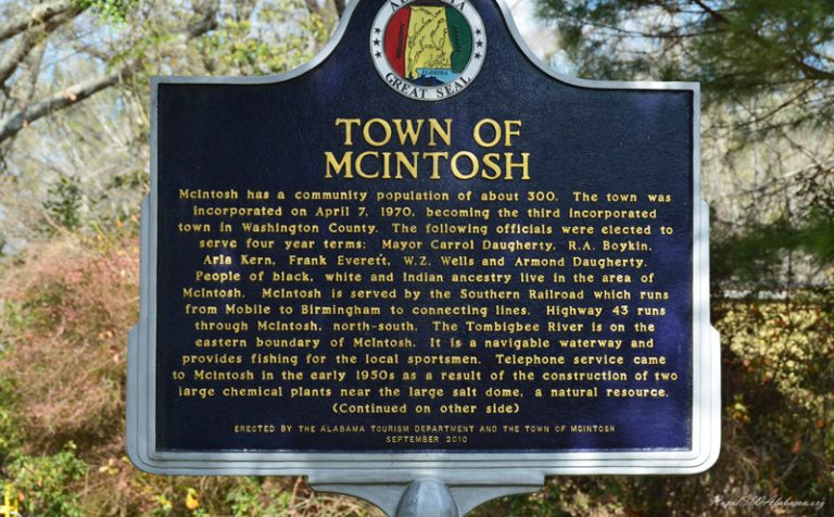 McIntosh - Washington County Alabama